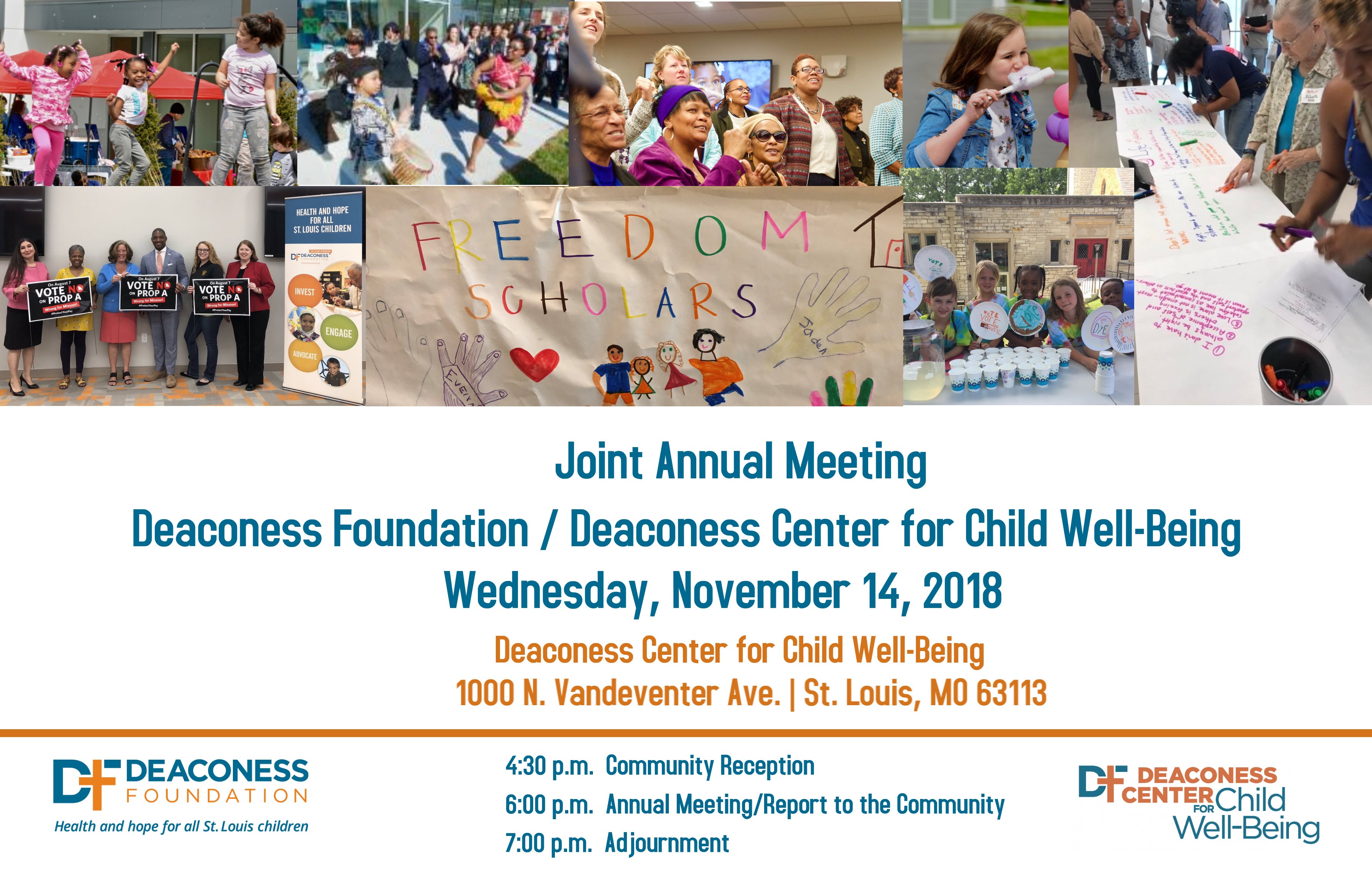 DEACONESS ANNUAL MEETING - REPORT TO THE COMMUNITY - Deaconess Center